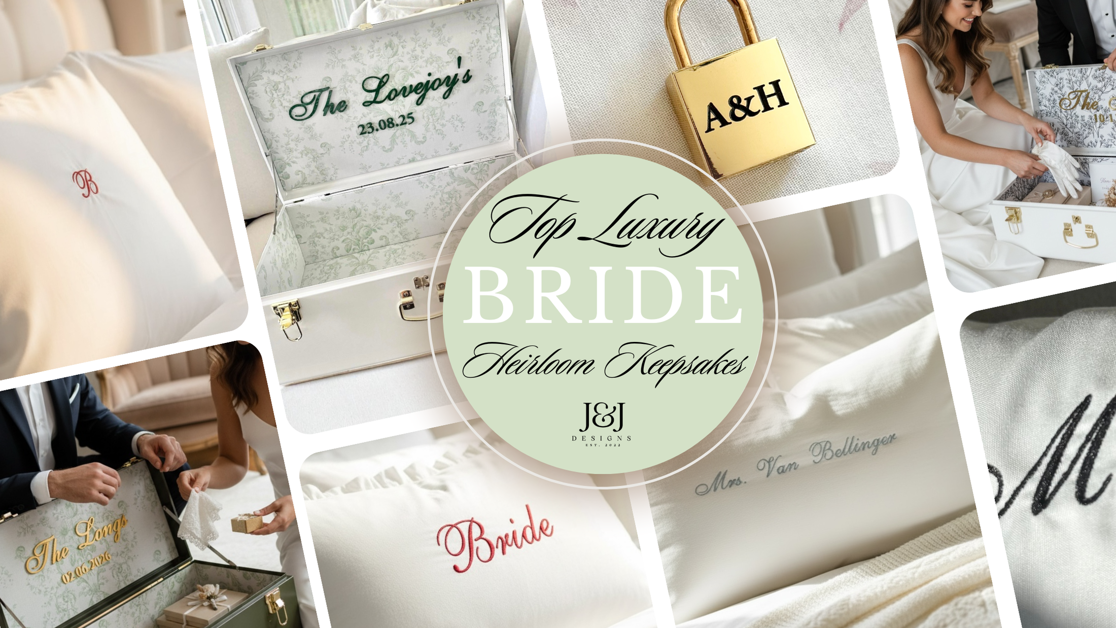 Top Luxury Personalized Bride to Be Heirloom-Quality Gifts She’ll Trea ...